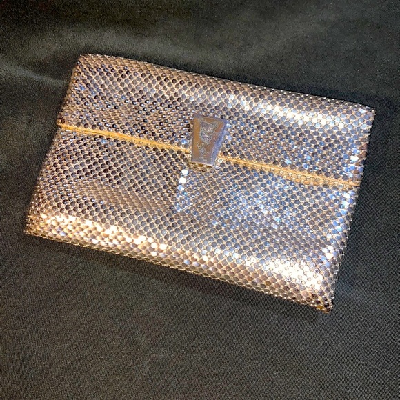 Bags | Vintage Metallic Handbag Purse | Poshmark